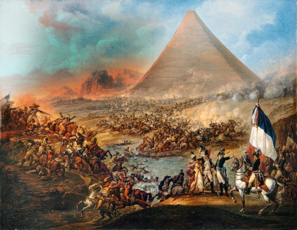 Napoleón derrota a los mamelucos en Egipto - Zenda